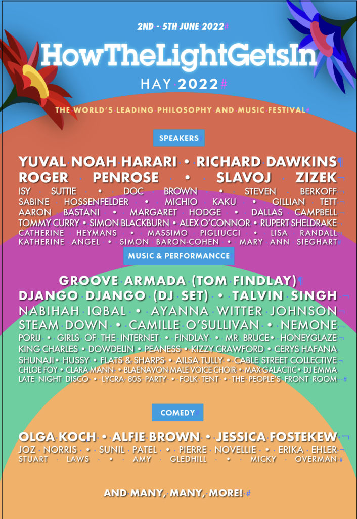 HOWTHELIGHTGETSIN HAY 2022 - Philosophy News